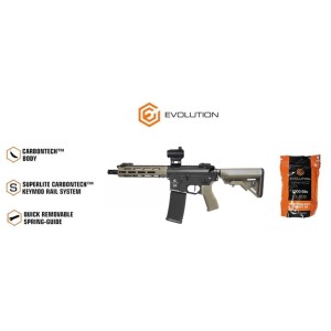 Evolution Recon S M-LOK Black e Tan - VALUE PACK